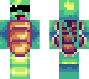 cool kid turtle | Minecraft Skin