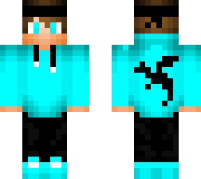 Cyan Boy | Minecraft Skin