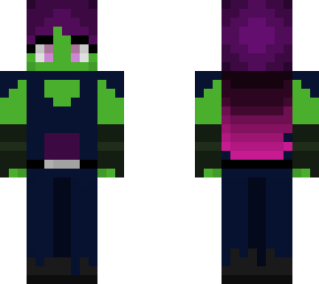 Gamora from Guardians of the Galaxy | Minecraft Skin