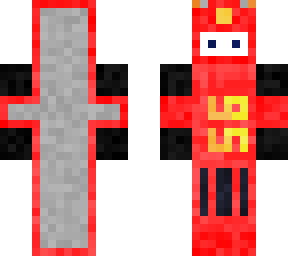 Lightning Mcqueen Minecraft Skins