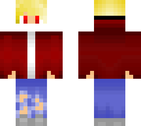 masked demon boy | Minecraft Skin