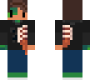 Me as a human hybrid v4 | Minecraft Skin