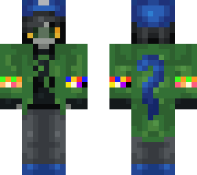 Nepeta with pride kandi!!! | Minecraft Skin