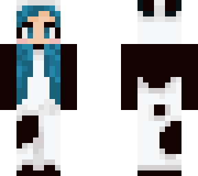 Panda girl | Minecraft Skin
