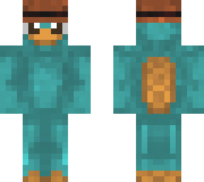 perry the platypus | Minecraft Skins
