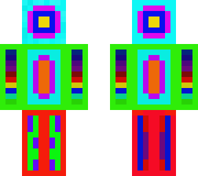 Rainbow Guy | Minecraft Skin