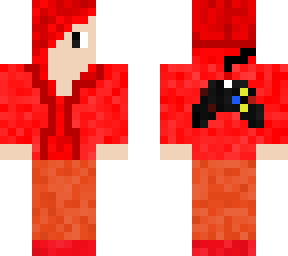 Red gamer. | Minecraft Skin