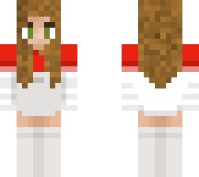 Tommy Innit girl brunette | Minecraft Skin