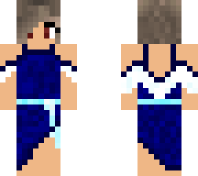 Blue Goddess | Minecraft Skin