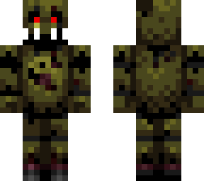 broken springtrap | Minecraft Skin