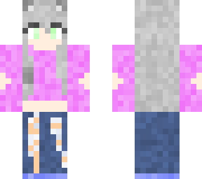 cute neko skin | Minecraft Skin