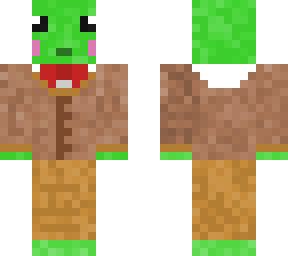 Dapper gentleman frog | Minecraft Skin