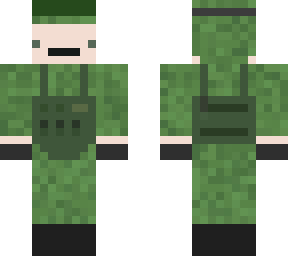Generic Russian Ground Forces Soldier 3 | Minecraft Skin