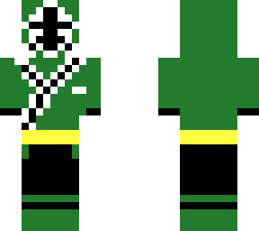Green ranger from power rangers super samurai | Minecraft Skin