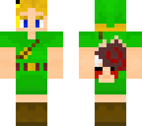 Hyrule Warriors young Link | Minecraft Skin