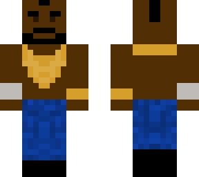 Mr T | Minecraft Skin