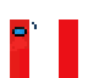 Red Crewmate | Minecraft Skin