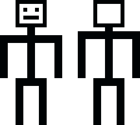 Stickman boi | Minecraft Skin