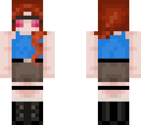 Ash Tomb Raider Elite | Minecraft Skin