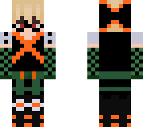 bakugou mha | Minecraft Skins