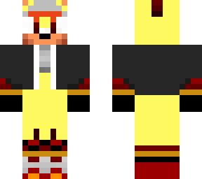 Biker Super Shadow | Minecraft Skin