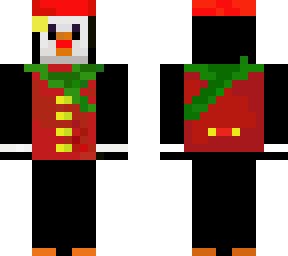 Christmas Puffin | Minecraft Skin