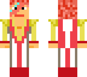 David Bowie Ziggy Stardust Aladdin Sane Minecraft Skins