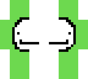 Dream pixel art FIXED | Minecraft Skin