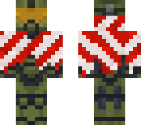Master Chief Christmas Poncho | Minecraft Skin