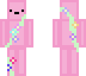 Pink Blob Flower | Minecraft Skin