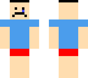 poobum but sad | Minecraft Skin
