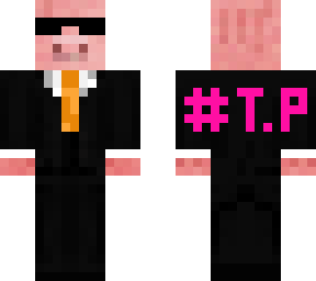 Team Pig Suit | Minecraft Skin