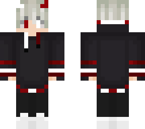 white hair demon boy | Minecraft Skins
