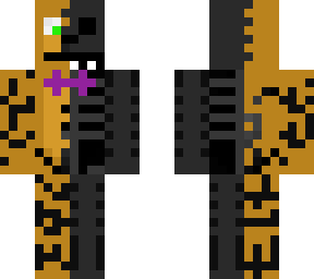 Withered Fredbear | Minecraft Skin
