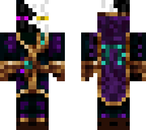 wizard enderman | Minecraft Skin