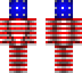 american flag | Minecraft Skins