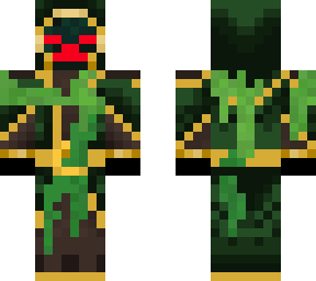 Anomaly 817 Red eyes | Minecraft Skin