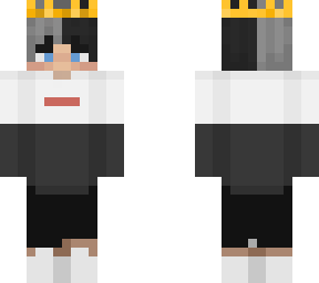 Basic Eboy With Crown | Minecraft Skin