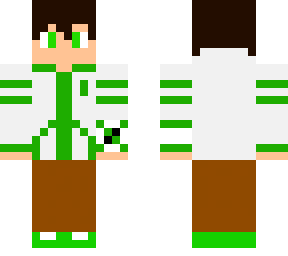 ben 10 omniverse outer hoodie + omnitrix | Minecraft Skin