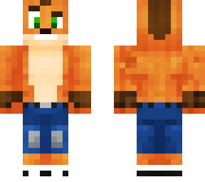 Crash Bandicoot Minecraft Skins