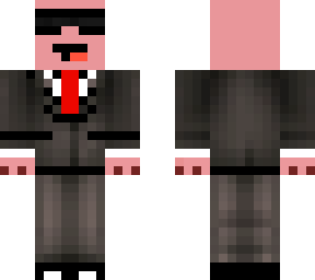 Derp Business Pig | Minecraft Skin