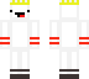 derp white | Minecraft Skin