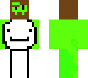 Dream with beard | Minecraft Skin