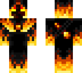 FIRE SKIN | Minecraft Skin