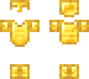 Gold Armour | Minecraft Skin
