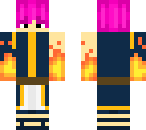 natsu dragneel | Minecraft Skins