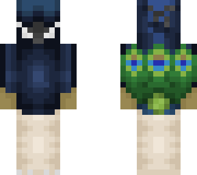 peacock!!!! | Minecraft Skin