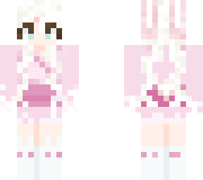 pink bunny | Minecraft Skin
