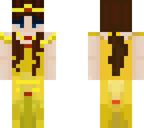 Princess Catherine Golden Gown | Minecraft Skin