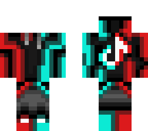 Tik Tok Jacket Template | Minecraft Skin